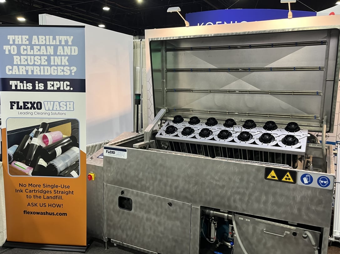 Flexo Wash Unveils New Ink Cartridge Cleaner